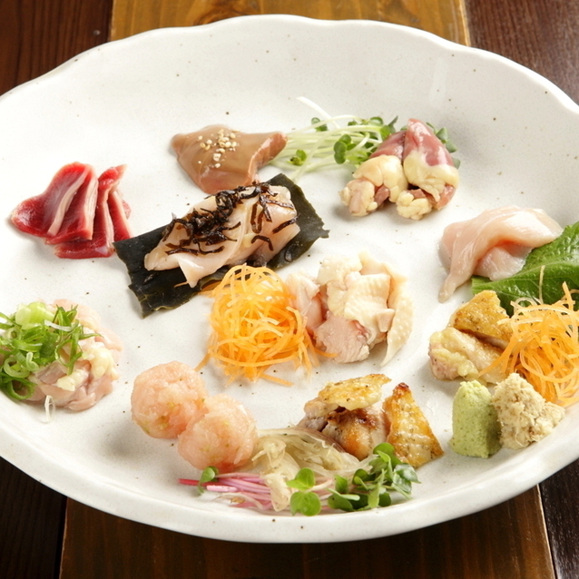 【全8品+飲み放題120分 福岡県産八女炭蘇鶏のフルコース】5,500円 (税込) | 鶏と鯨 あぶり家