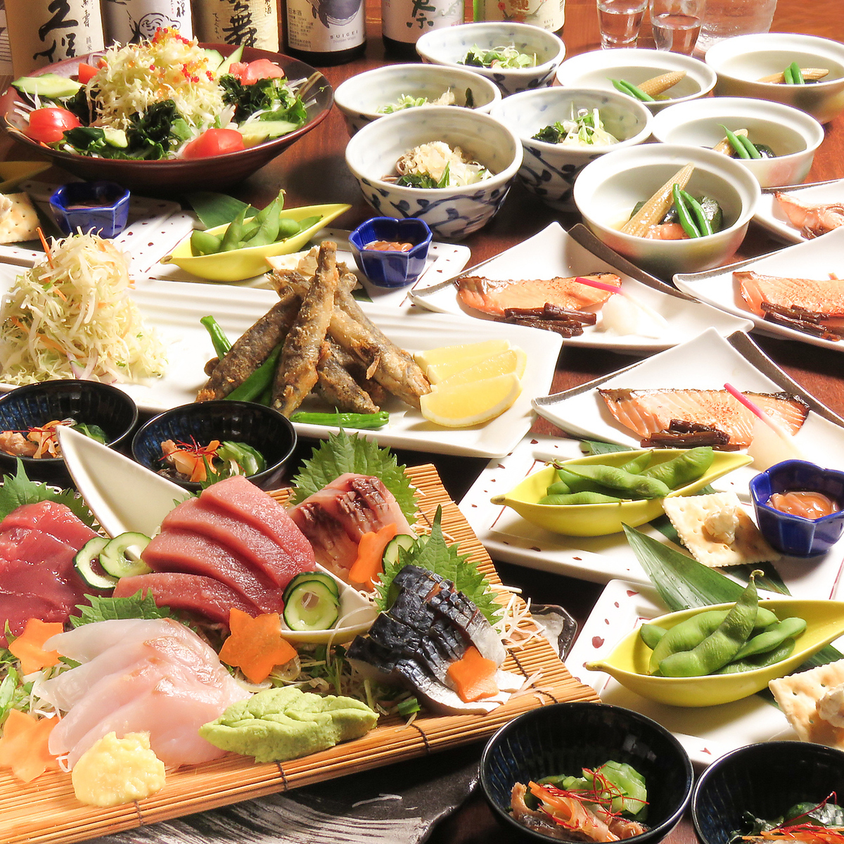 【2時間飲み放題付き！】〈全9品〉宴会コース6,500円 | しあわせ港 千葉駅西口店