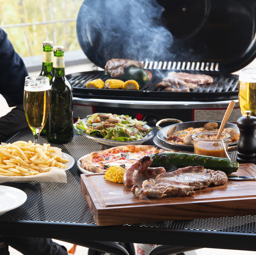 BBQ スタンダード プラン！流しそーめん付き4500円！飲み放題も（別料金）付けられます! | SUNDAY S BAKE 569 高槻店