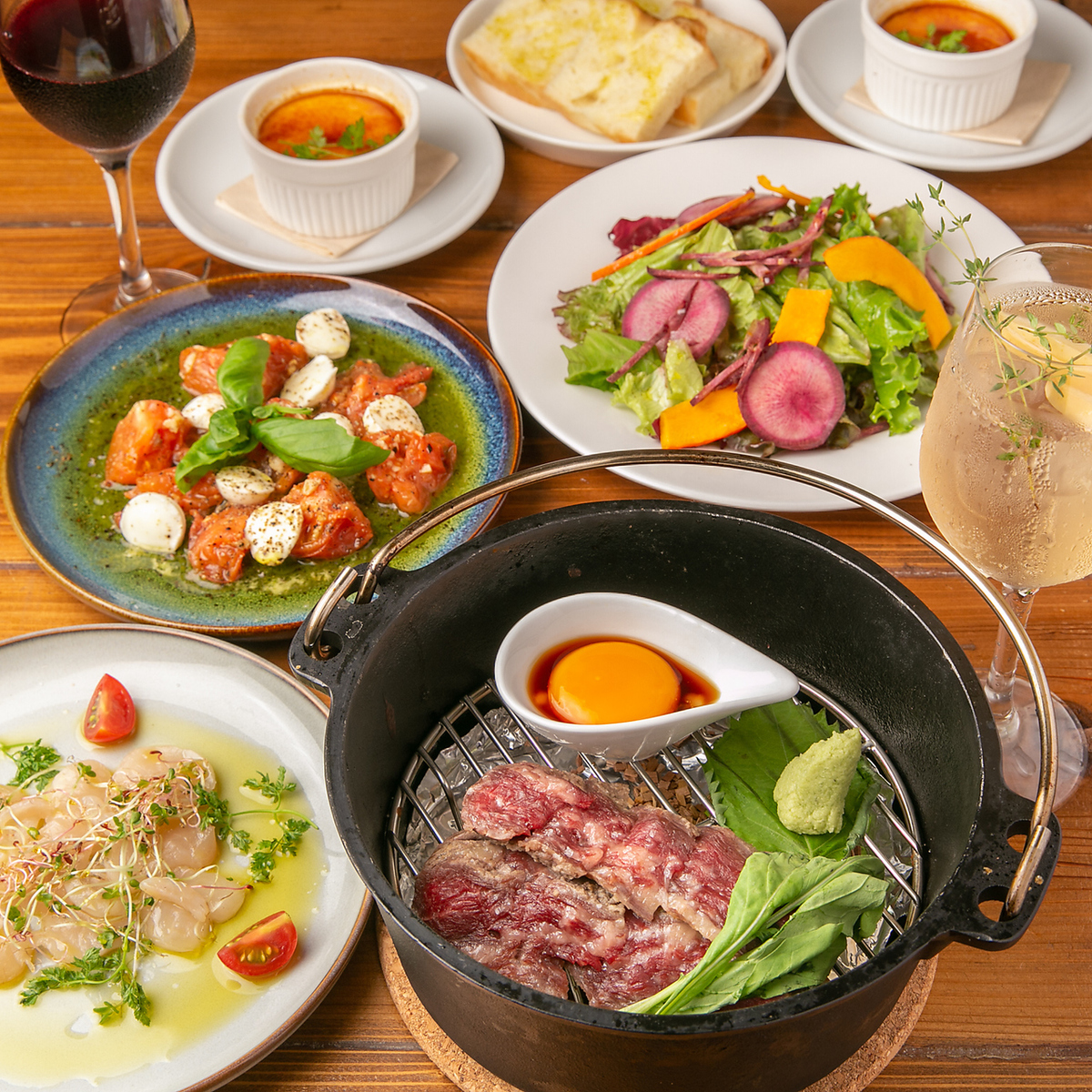 現金会計限定！5500円→5000円！moreーuroコース【飲み放題付のお得なコース】 Uro食堂