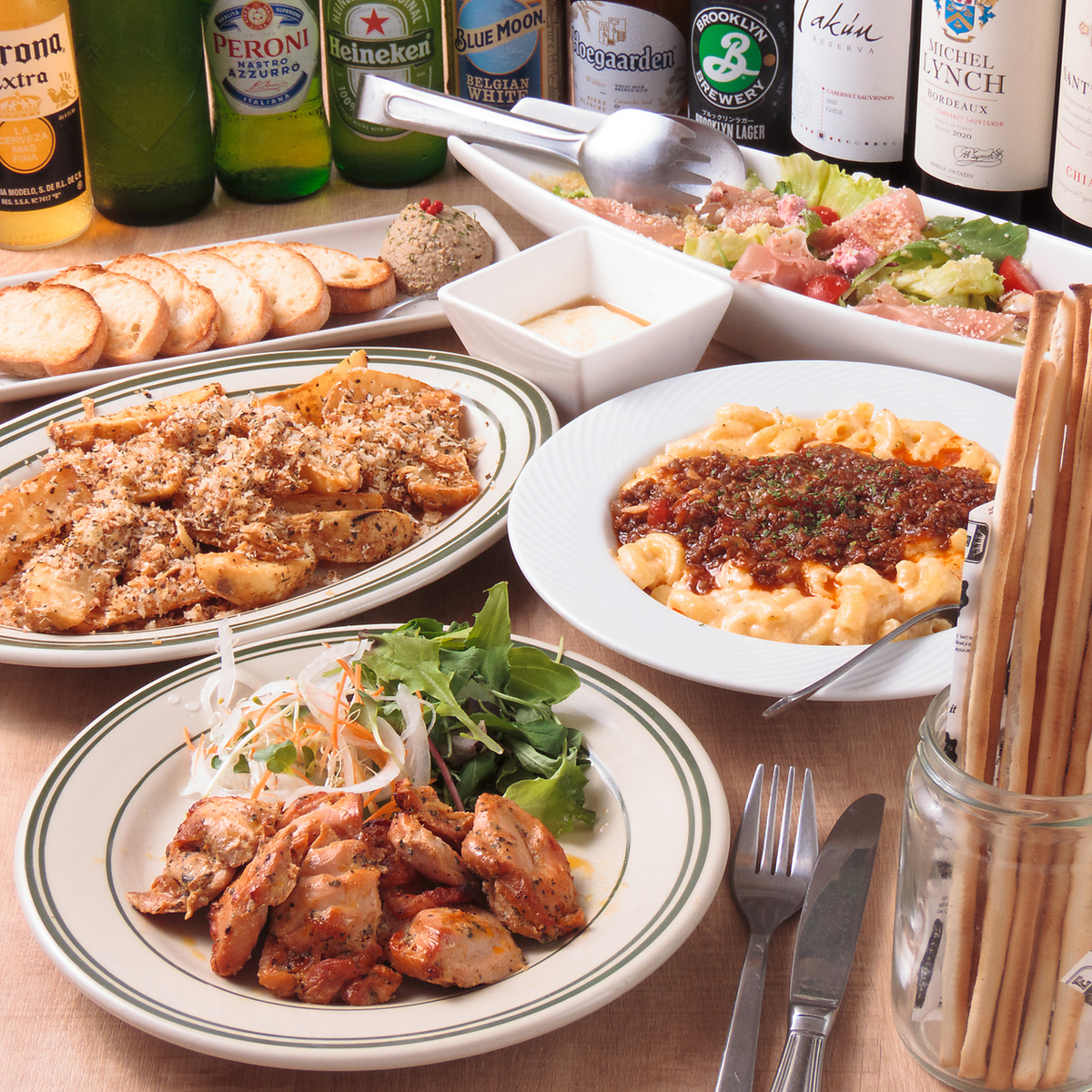 【2.5時間飲み放題付】SHARI'sスタンダードコース〈全6品〉 | SHARI s シャリーズ PARTY＆DINNER 藤沢