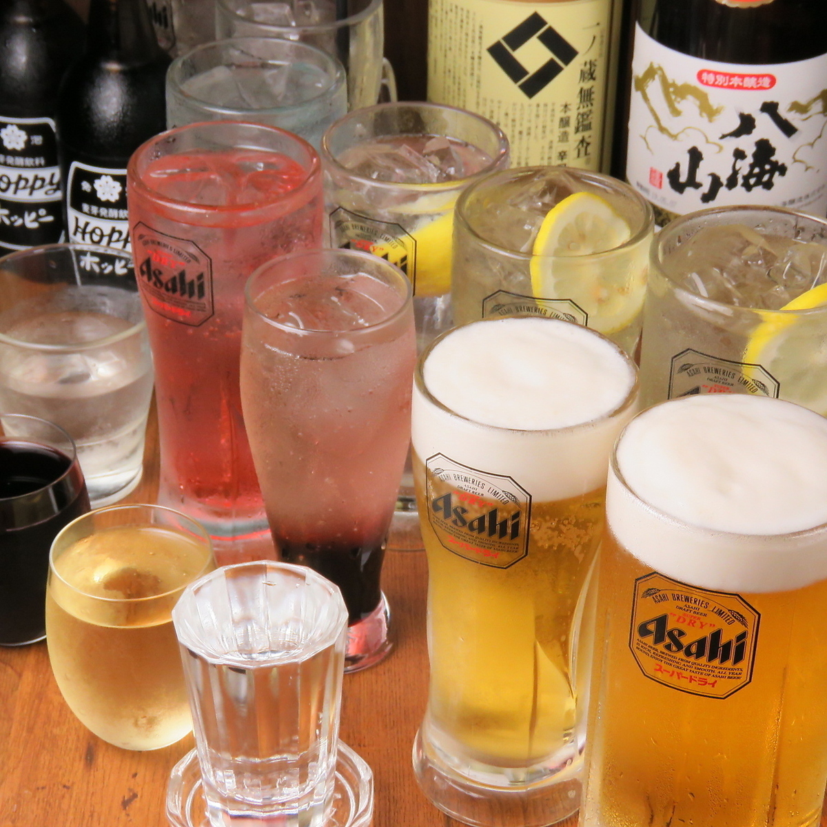 単品飲み放題＜1480円2時間＞単品飲み放題プラン 当日OK | ます家 関内店