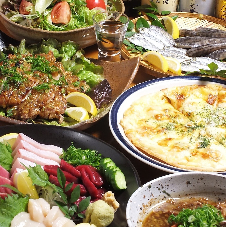 2.5時間飲み放題付きコース全10品 6500円⇒6000円！！（LO30分前） | 海鮮 旬菜 久すのせ