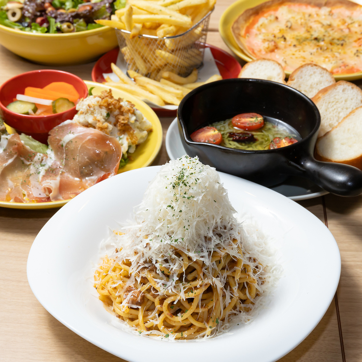 当日OK♪お得なワインブッフェ込！飲み放題120分付☆4000円コース | ボロスタ