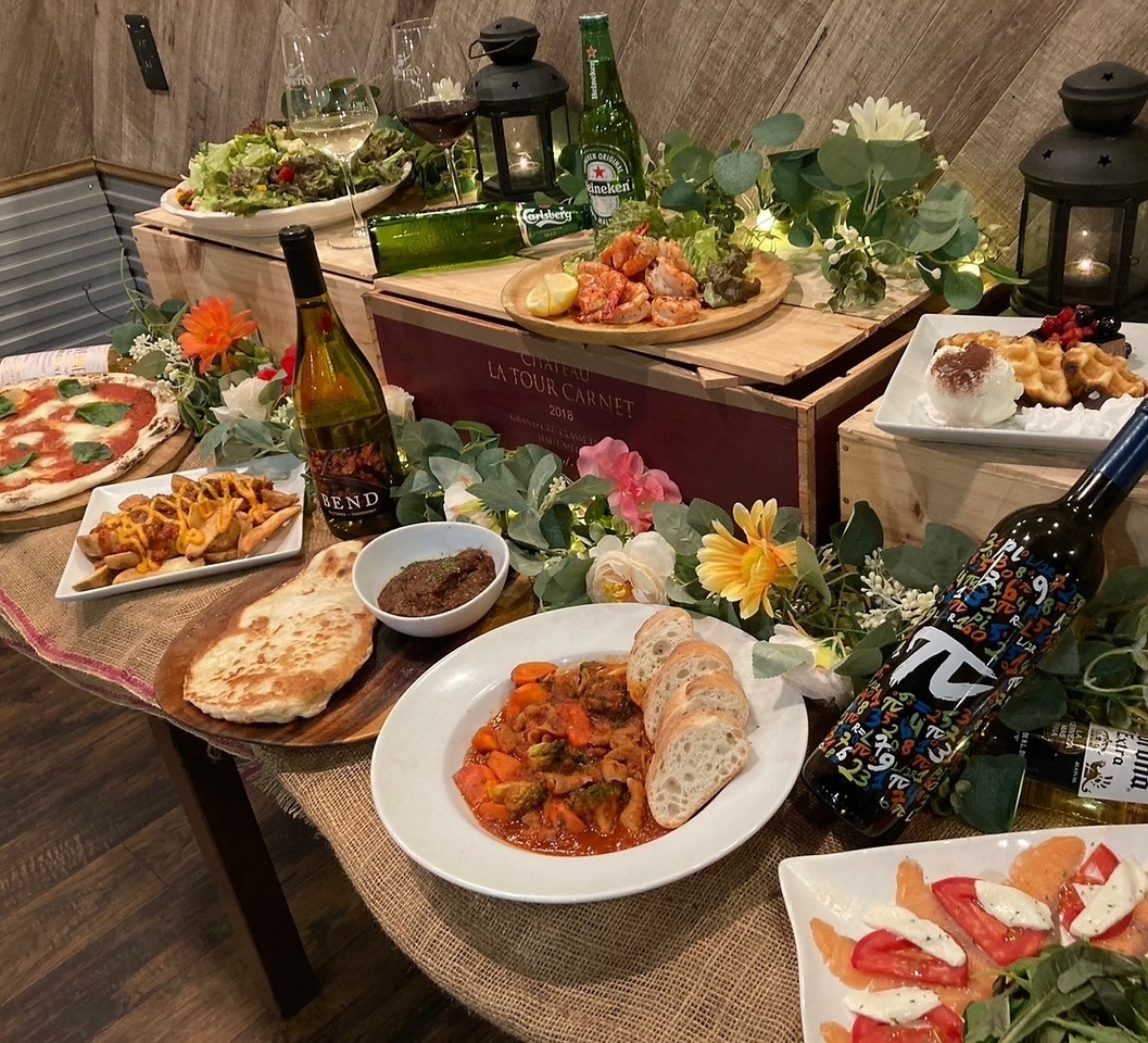 忘年会ご予約承り中！【πよくばりコース】一軒でも大満足！180分飲み放題付き＋全8品⇒6000円 | Dining Lab π パイ 宇都宮店